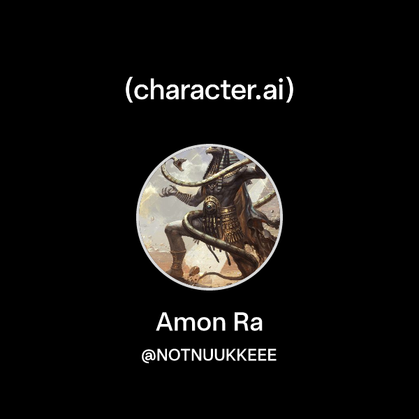 Chat with Amon Ra | character.ai | Personalized AI for every moment of your day