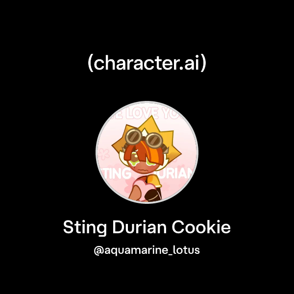 Chat with Sting Durian Cookie | character.ai | AI Chat, Reimagined–Your ...