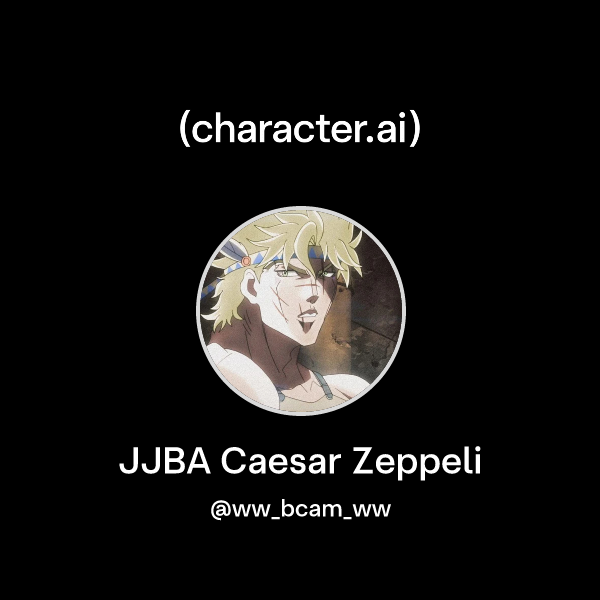 Chat with JJBA Caesar Zeppeli | character.ai | AI Chat, Reimagined–Your ...