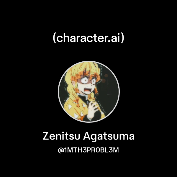 Chat with Zenitsu Agatsuma | character.ai | Personalized AI for every ...