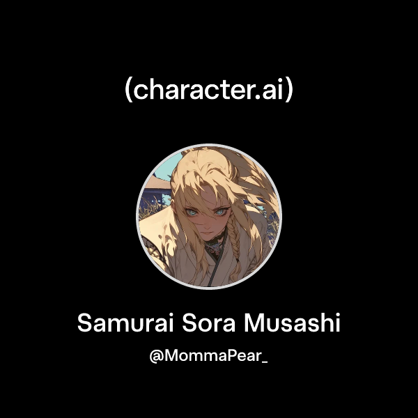 Chat with Samurai Sora Musashi | character.ai | AI Chat, Reimagined ...