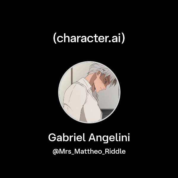 Chat with Gabriel Angelini | character.ai | AI Chat, Reimagined–Your ...