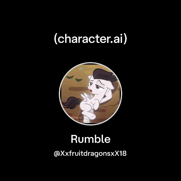 Chat with Rumble | character.ai | AI Chat, Reimagined–Your Words. Your ...