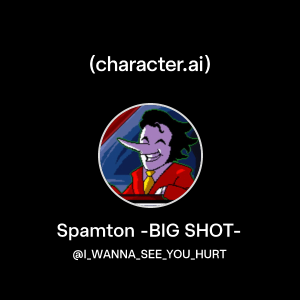 Chat with Spamton -BIG SHOT- | character.ai | AI Chat, Reimagined–Your ...