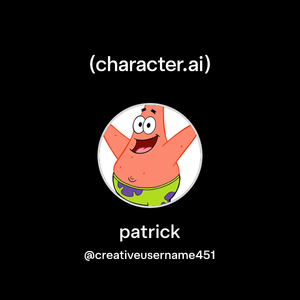 Chat with patrick | character.ai | AI Chat, Reimagined–Your Words. Your ...