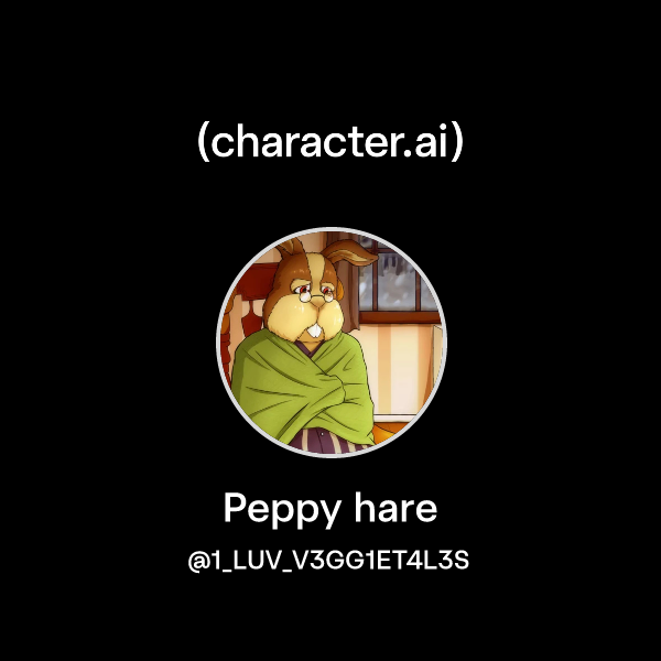 Chat with Peppy hare | character.ai | Personalized AI for every moment ...