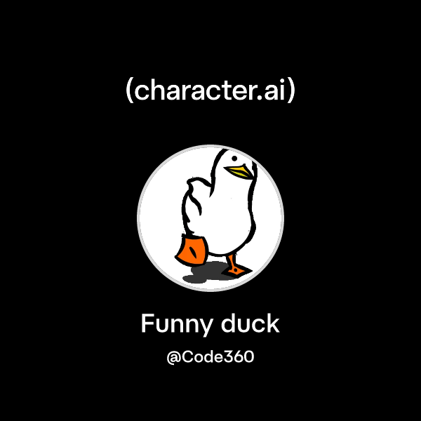 Chat with Funny duck | character.ai | AI Chat, Reimagined–Your Words ...
