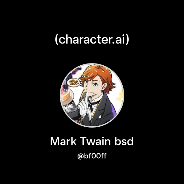 Chat with Mark Twain bsd | character.ai | AI Chat, Reimagined–Your ...