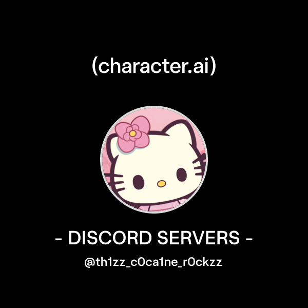 Chat with - DISCORD SERVERS - | character.ai | AI Chat, Reimagined–Your ...