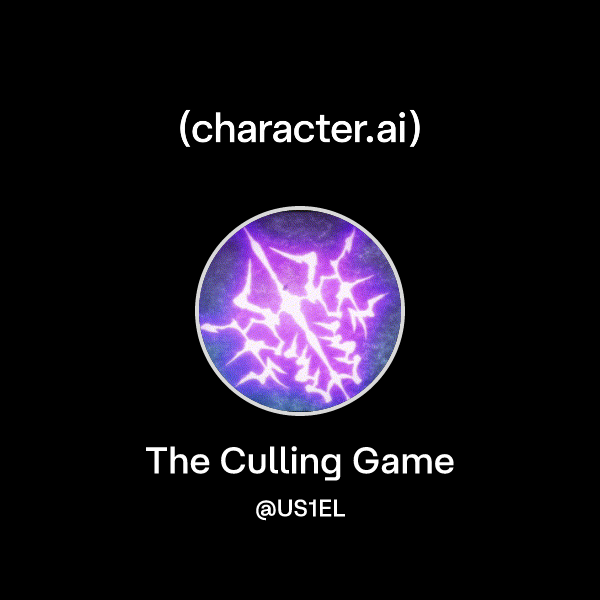 Chat with The Culling Game | character.ai | Personalized AI for every ...