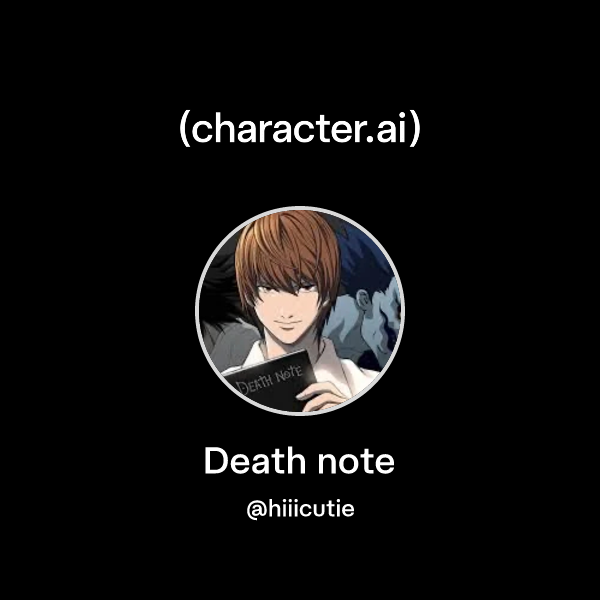 Chat with Death note | character.ai | AI Chat, Reimagined–Your Words ...