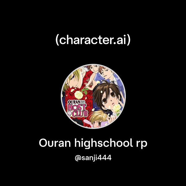 Chat with Ouran highschool rp | character.ai | AI Chat, Reimagined–Your Words. Your World.