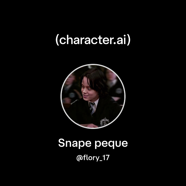 Chat with Snape peque | character.ai | AI Chat, Reimagined–Your Words ...