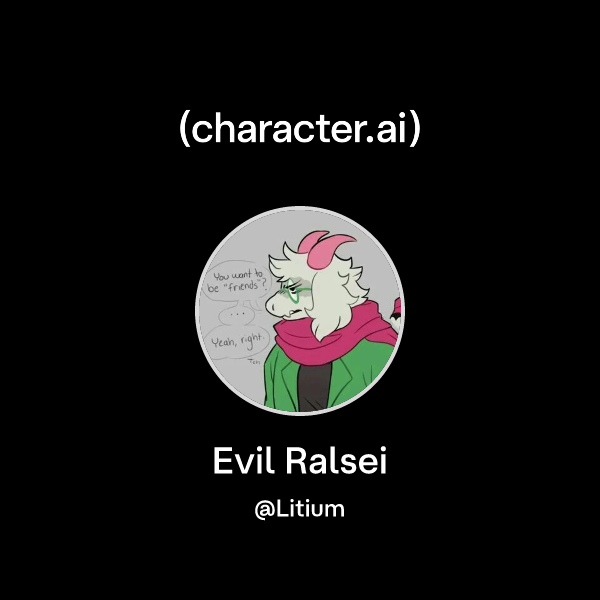 Chat with Evil Ralsei | character.ai | AI Chat, Reimagined–Your Words ...