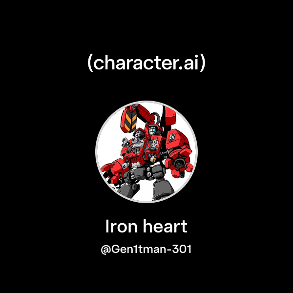Chat with Iron heart | character.ai | Personalized AI for every moment ...