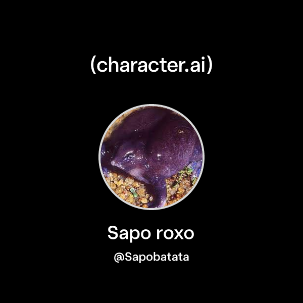 Chat with Sapo roxo | character.ai | Personalized AI for every moment ...