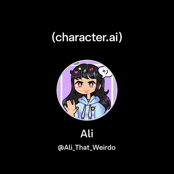 Chat with Ali | character.ai | Personalized AI for every moment of your day