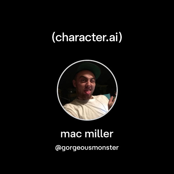 Chat with mac miller | character.ai | AI Chat, Reimagined–Your Words ...