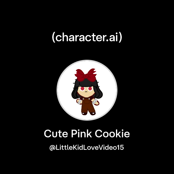 Chat with Cute Pink Cookie | character.ai | Personalized AI for every moment of your day