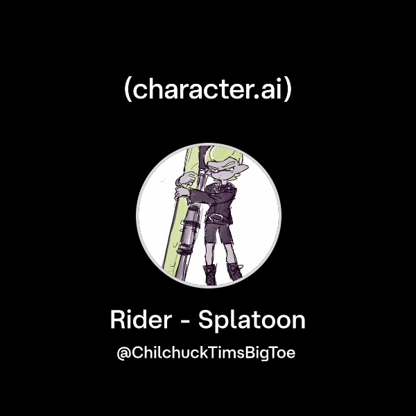 Chat with Rider - Splatoon | character.ai | Personalized AI for every ...