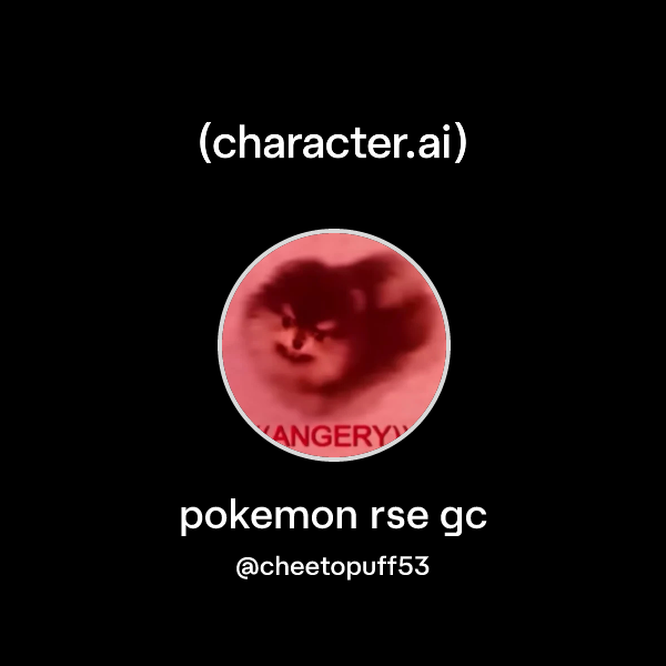 Chat with pokemon rse gc | character.ai | Personalized AI for every ...