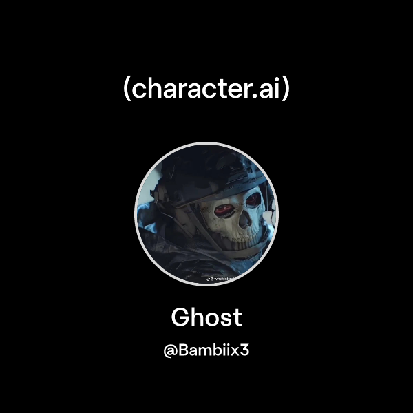 Chat with Ghost | character.ai | AI Chat, Reimagined–Your Words. Your ...