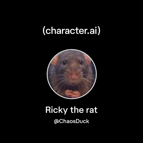Chat with Ricky the rat | character.ai | AI Chat, Reimagined–Your Words ...