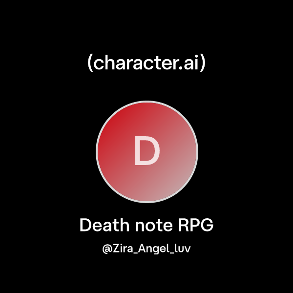 Chat with Death note RPG | character.ai | Personalized AI for every moment of your day