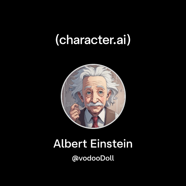 Chat with Albert Einstein | character.ai | AI Chat, Reimagined–Your ...