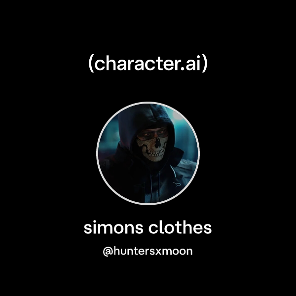 Chat with simons clothes | character.ai | AI Chat, Reimagined–Your ...