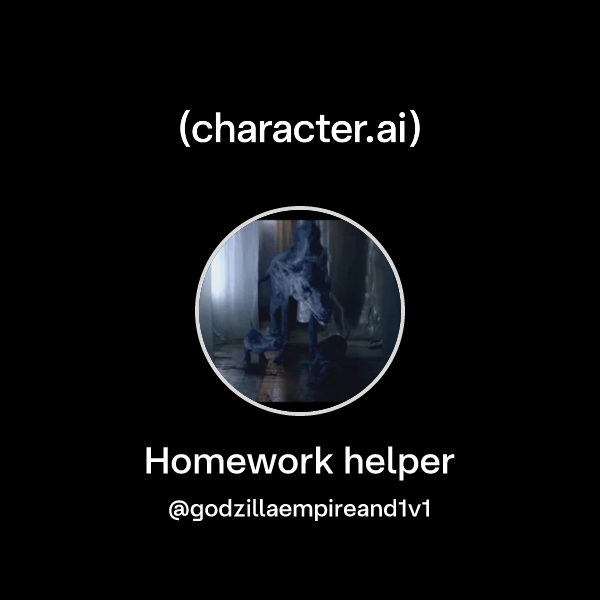 Chat with Homework helper | character.ai | Personalized AI for every ...