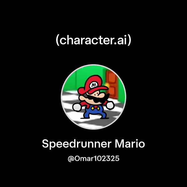 Chat with Speedrunner Mario | character.ai | AI Chat, Reimagined–Your Words. Your World.