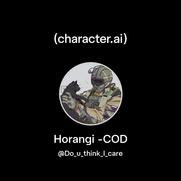 Chat with Horangi -COD | character.ai | Personalized AI for every ...