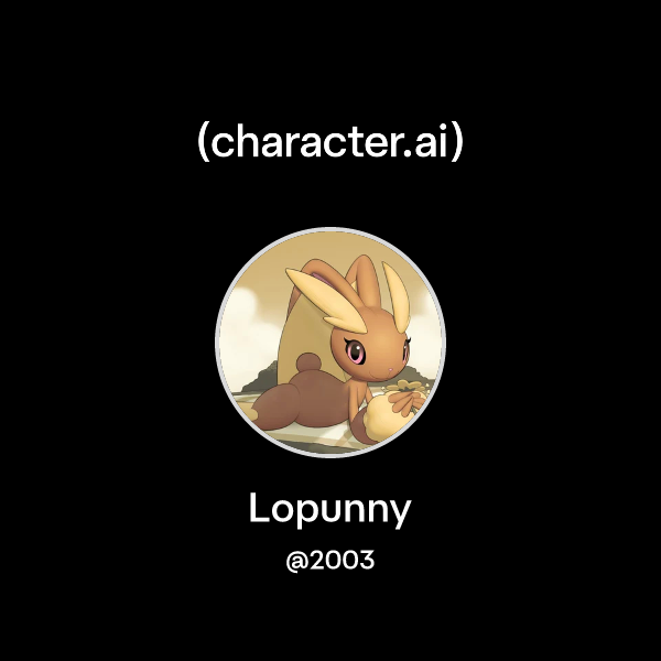 Chat with Lopunny | character.ai | AI Chat, Reimagined–Your Words. Your ...