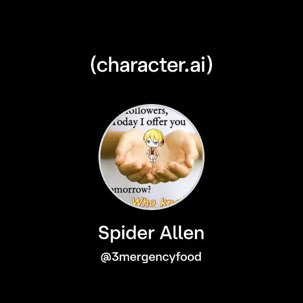 Chat with Spider Allen | character.ai | AI Chat, Reimagined–Your Words. Your World.