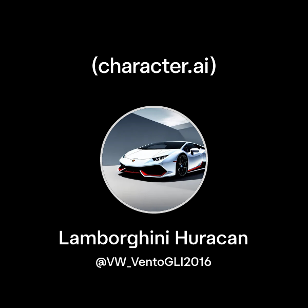 Chat with Lamborghini Huracan | character.ai | AI Chat, Reimagined–Your ...