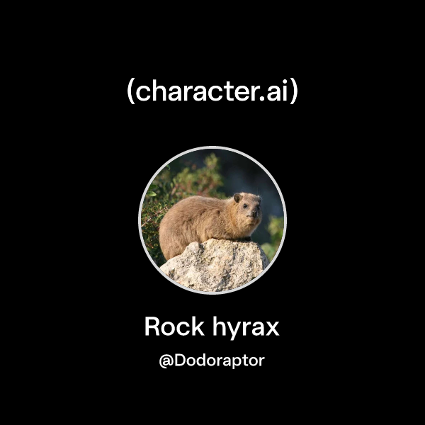 Chat with Rock hyrax | character.ai | Personalized AI for every moment ...