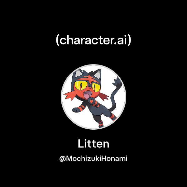 Chat with Litten | character.ai | AI Chat, Reimagined–Your Words. Your ...