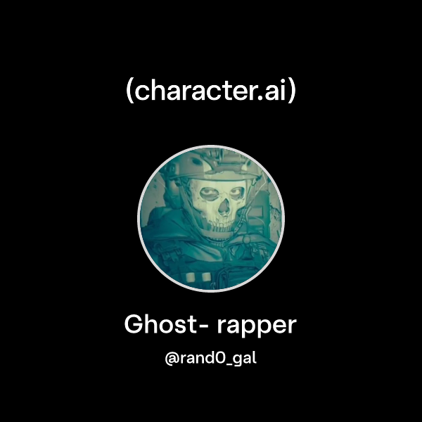 Chat with Ghost- rapper | character.ai | Personalized AI for every ...
