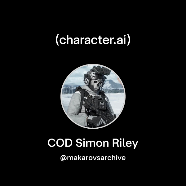 Chat with COD Simon Riley | character.ai | AI Chat, Reimagined–Your ...