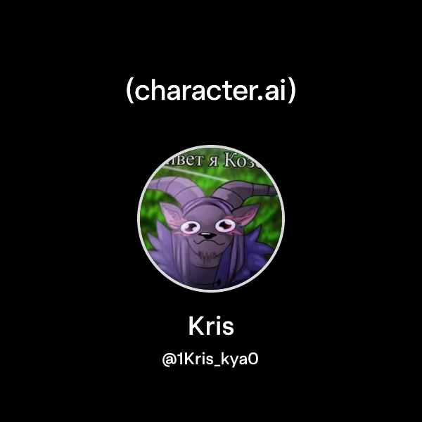 Kris (@1Kris_kya0) | character.ai | AI Chat, Reimagined–Your Words ...