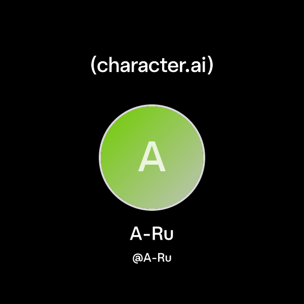 A-Ru (@A-Ru) | character.ai | Personalized AI for every moment of your day