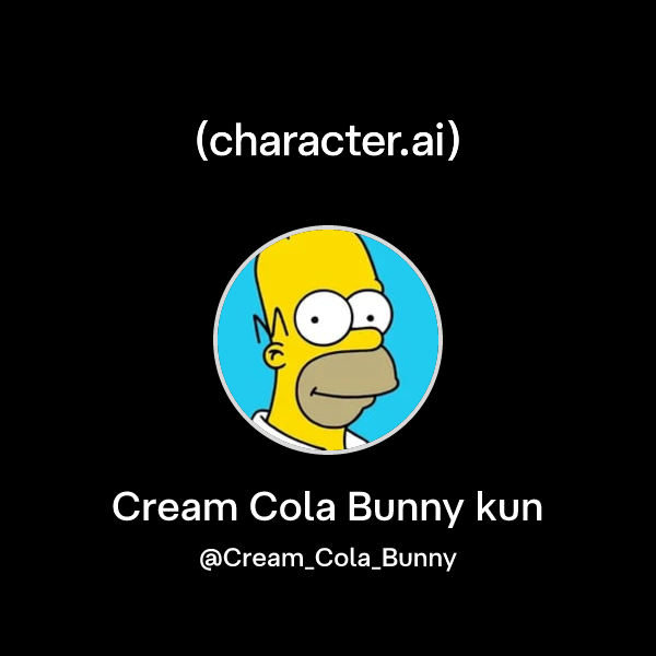 Cream Cola Bunny kun (@Cream_Cola_Bunny) | character.ai | AI Chat ...