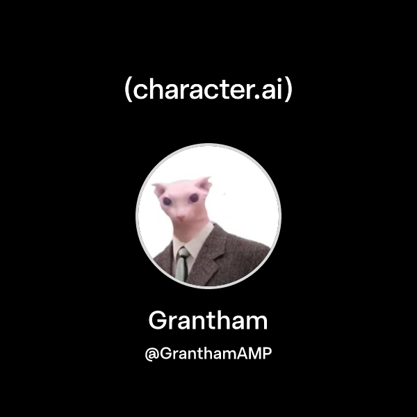 Grantham (@GranthamAMP) | character.ai | AI Chat, Reimagined–Your Words. Your World.
