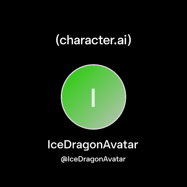 IceDragonAvatar (@IceDragonAvatar) | character.ai | AI Chat, Reimagined ...
