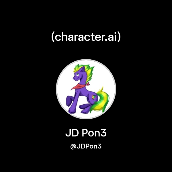 JD Pon3 (@JDPon3) | character.ai | AI Chat, Reimagined–Your Words. Your ...