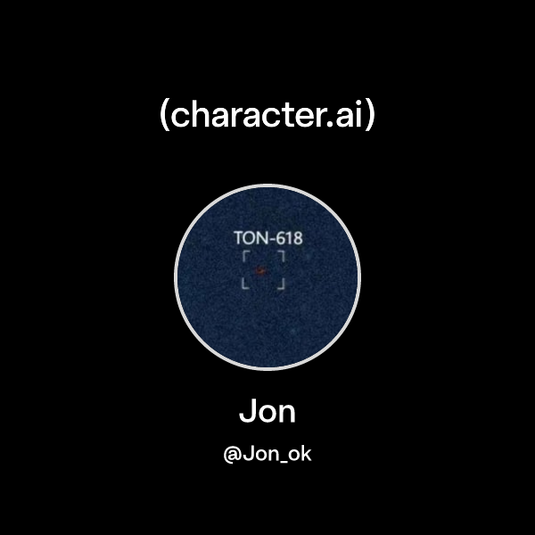 Jon (@Jon_ok) | character.ai | Personalized AI for every moment of your day