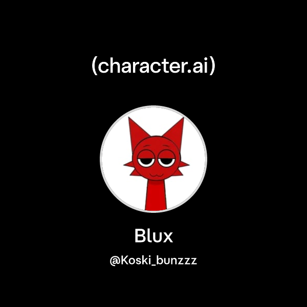 Blux (@Koski_bunzzz) | character.ai | AI Chat, Reimagined–Your Words. Your World.