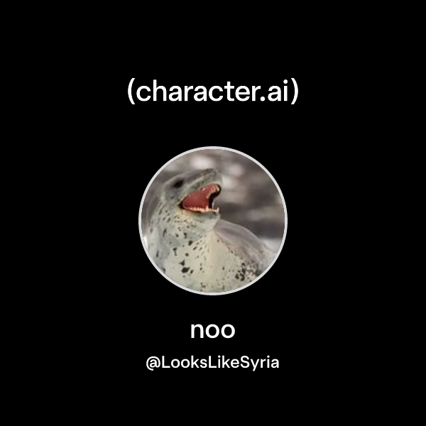 noo (@LooksLikeSyria) | character.ai | AI Chat, Reimagined–Your Words ...