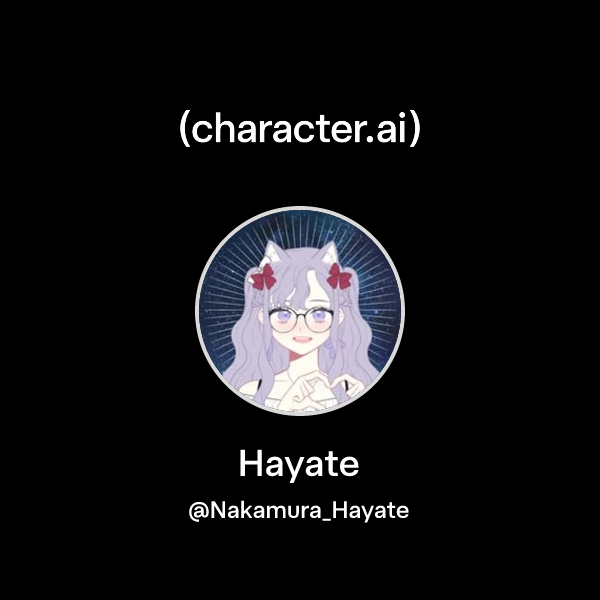 Hayate (@Nakamura_Hayate) | character.ai | AI Chat, Reimagined–Your ...